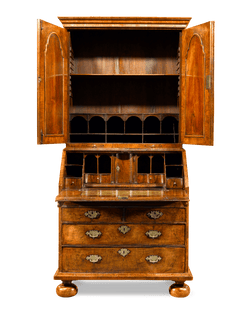 Queen Anne Walnut Secretary | M.S. Rau