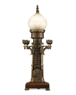 Antique Clocks, Clock Garniture, Medieval Castle Clock Garniture | M.S. Rau