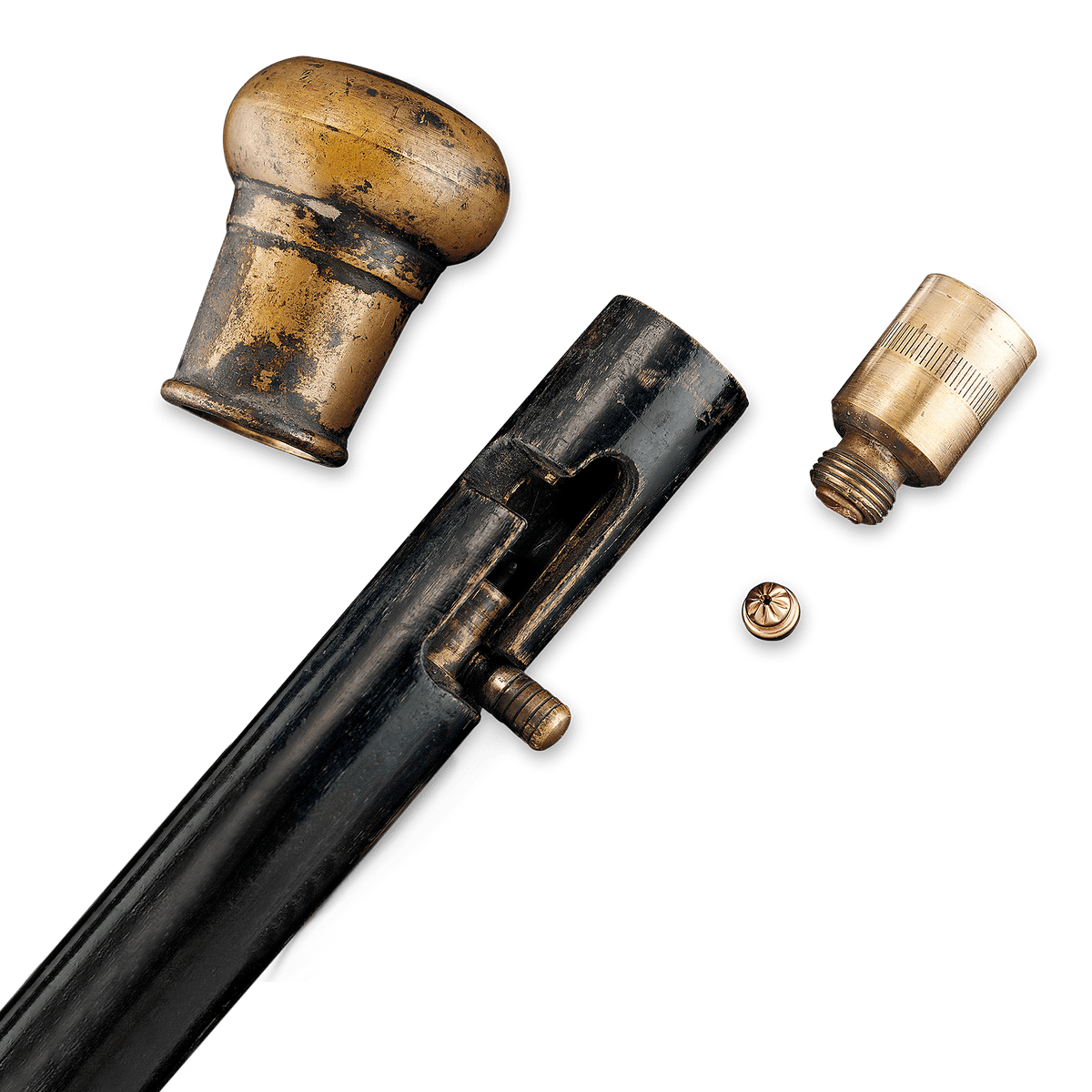 Antique Walking Sticks, System Canes, Rocket Flare Cane | M.S. Rau
