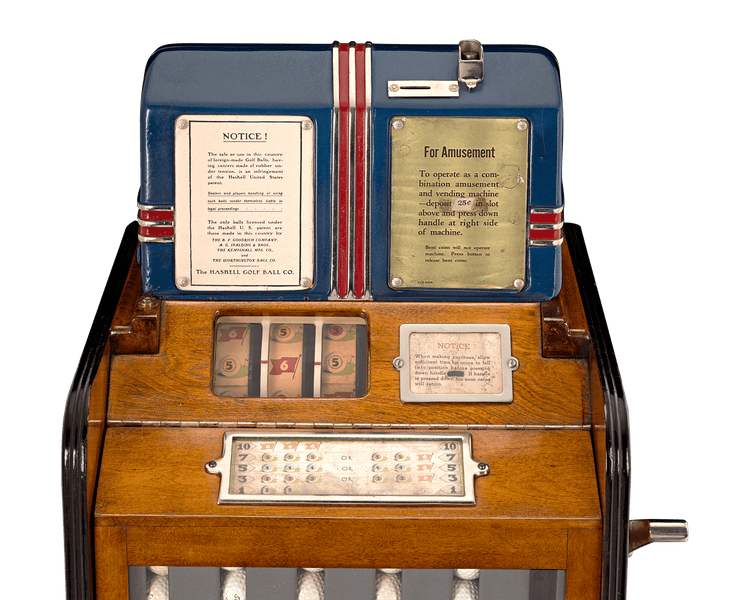 Jennings Golfa-Rola Golf Ball Vendor Slot Machine | M.S. Rau