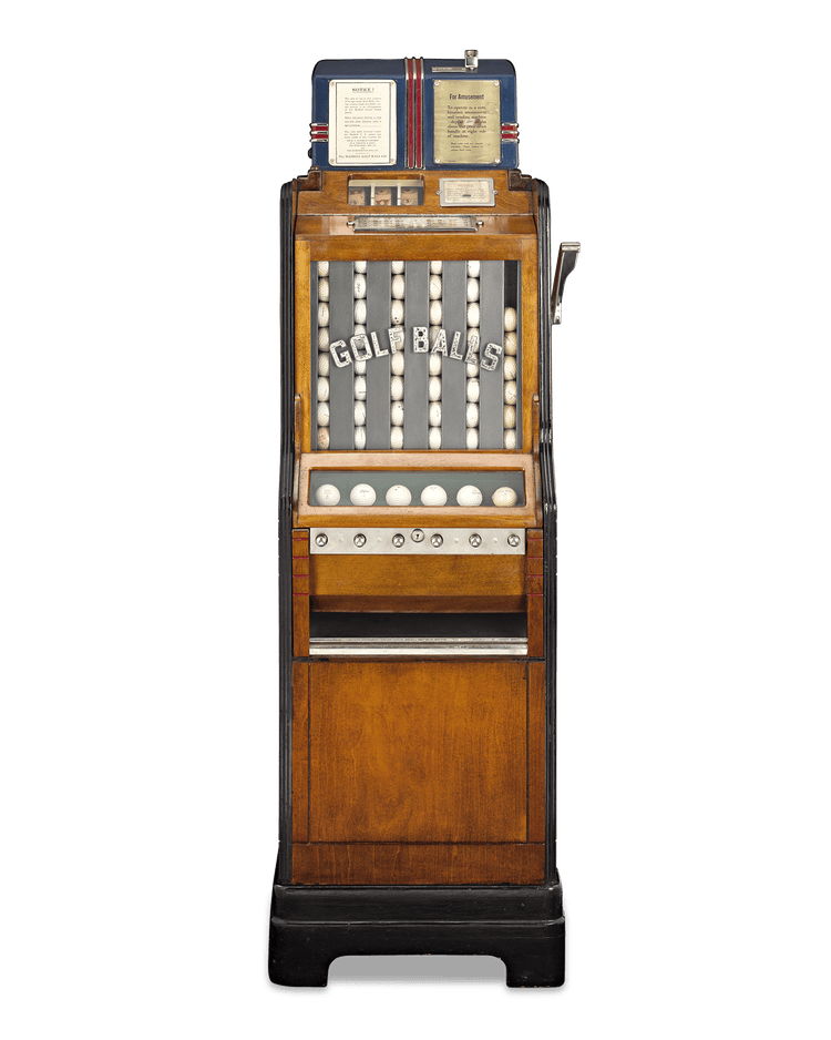 Jennings Golfa-Rola Golf Ball Vendor Slot Machine | M.S. Rau