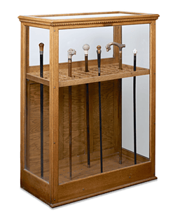 Walking Stick Display Cabinet | M.S. Rau