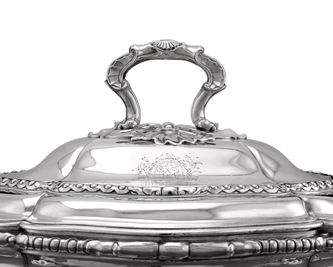 Paul de Lamerie Silver Soup Tureen | M.S. Rau