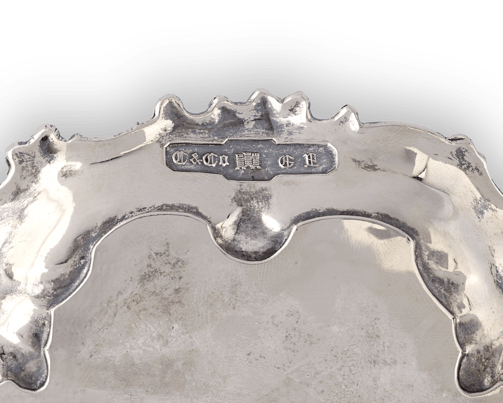Silverplate Salver by Corbell & Co. | M.S. Rau