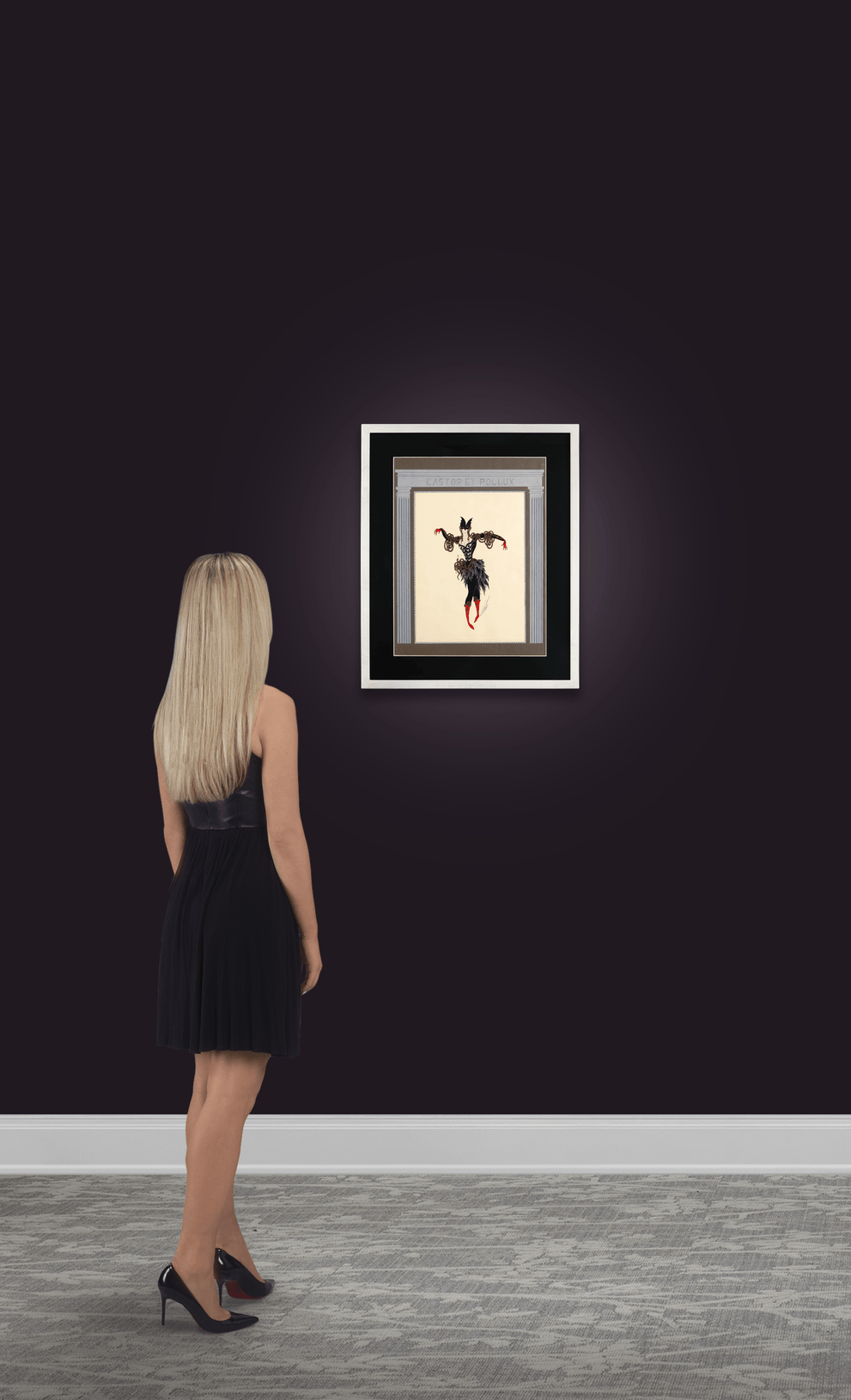 Tableau d’enfer by Erté | M.S. Rau