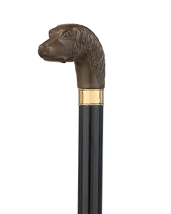 Remington-Style Dog Head Cane | M.S. Rau