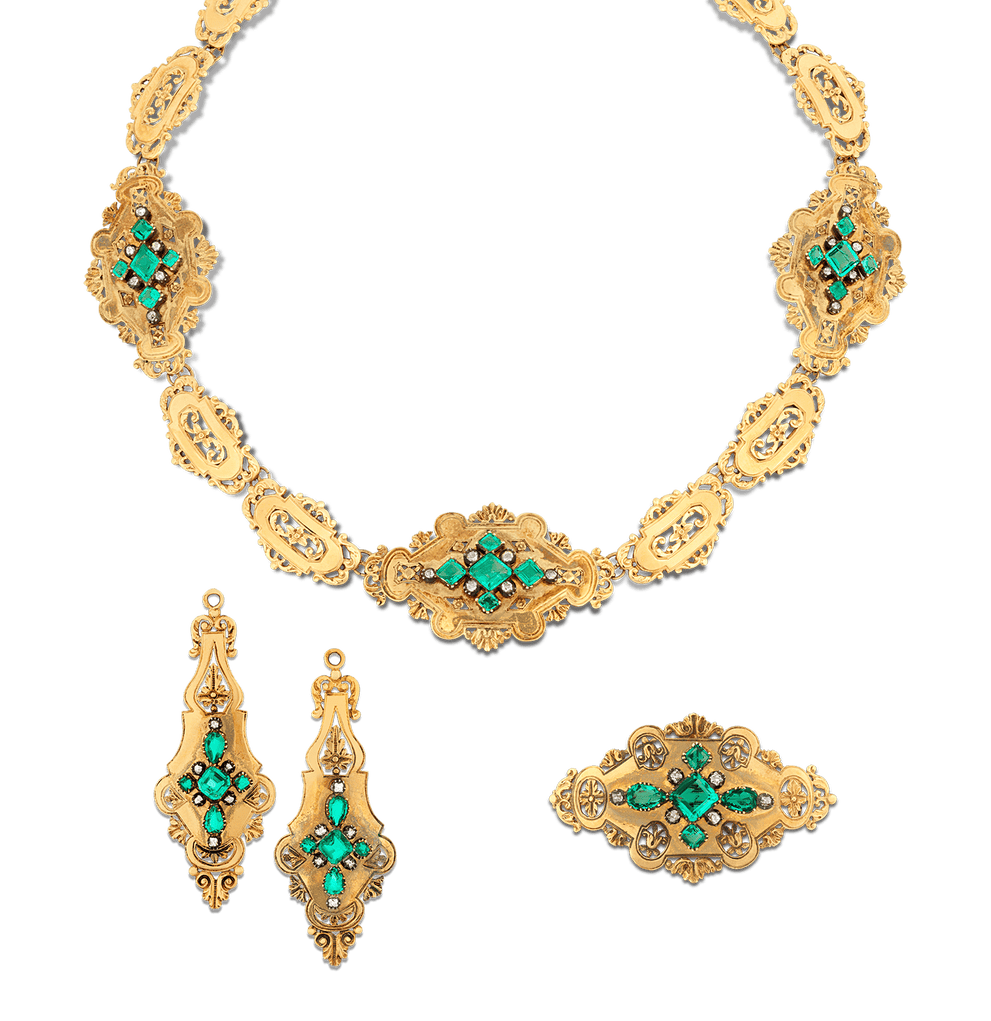 Charles X-Period Emerald Suite | M.S. Rau