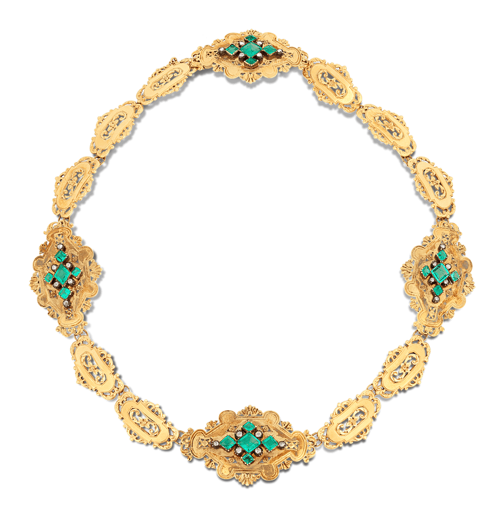 Charles X-Period Emerald Suite | M.S. Rau