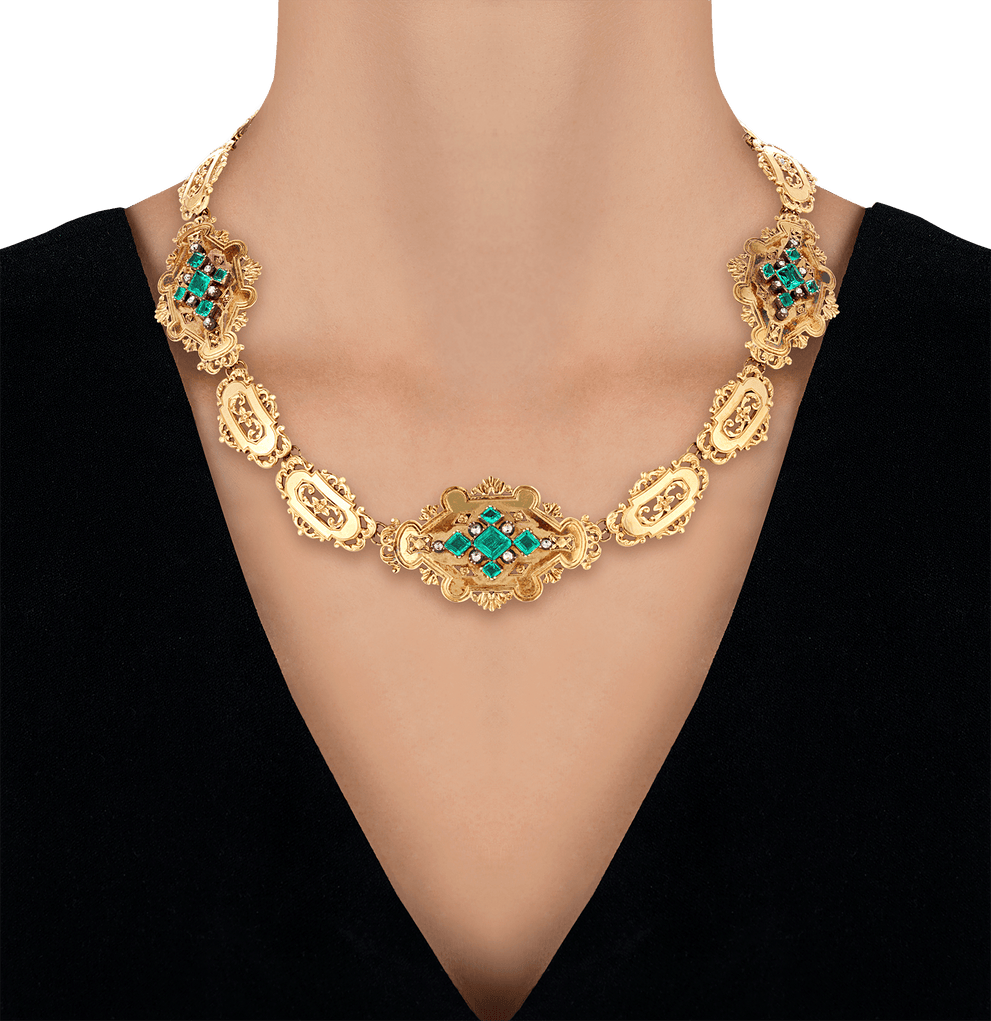 Charles X-Period Emerald Suite | M.S. Rau