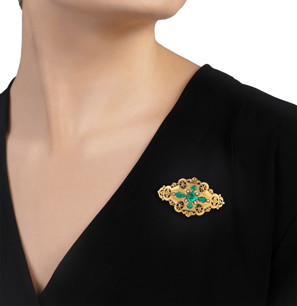 Charles X-Period Emerald Suite | M.S. Rau