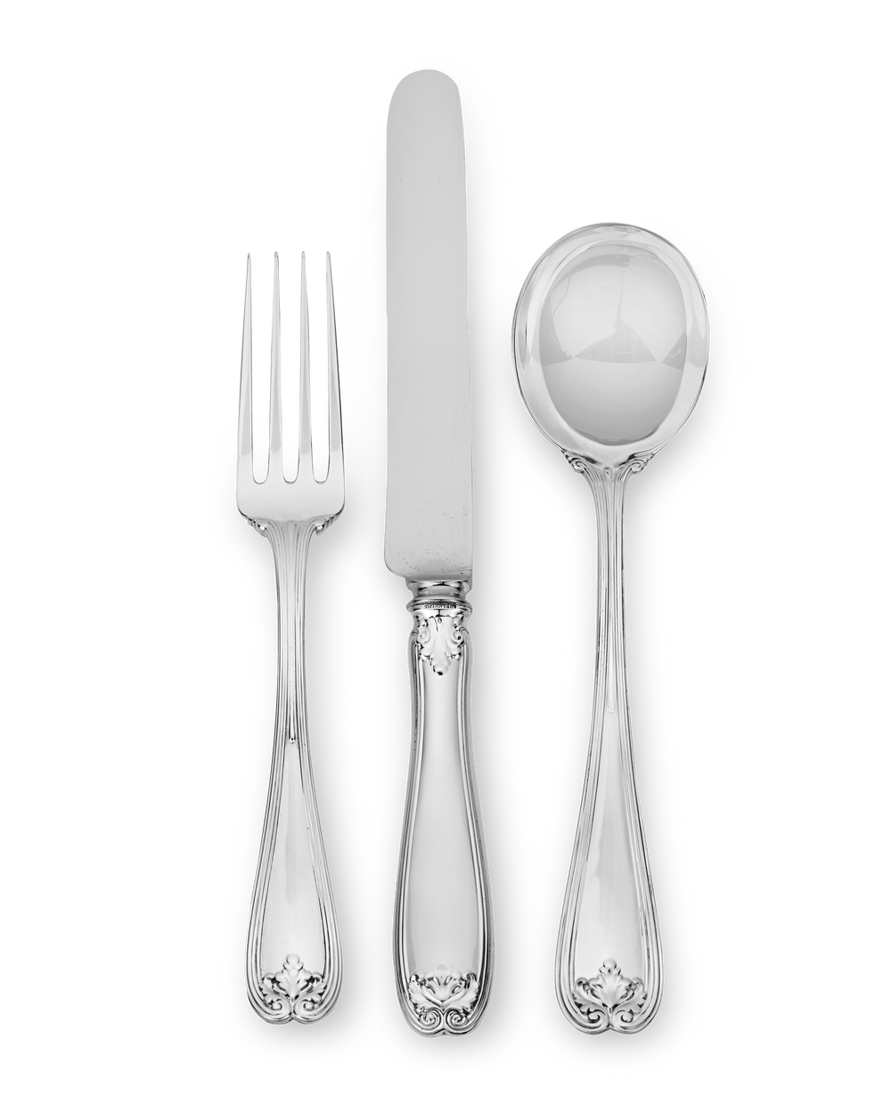 Tiffany & Co. Colonial Silver Flatware Service for 12 | M.S. Rau