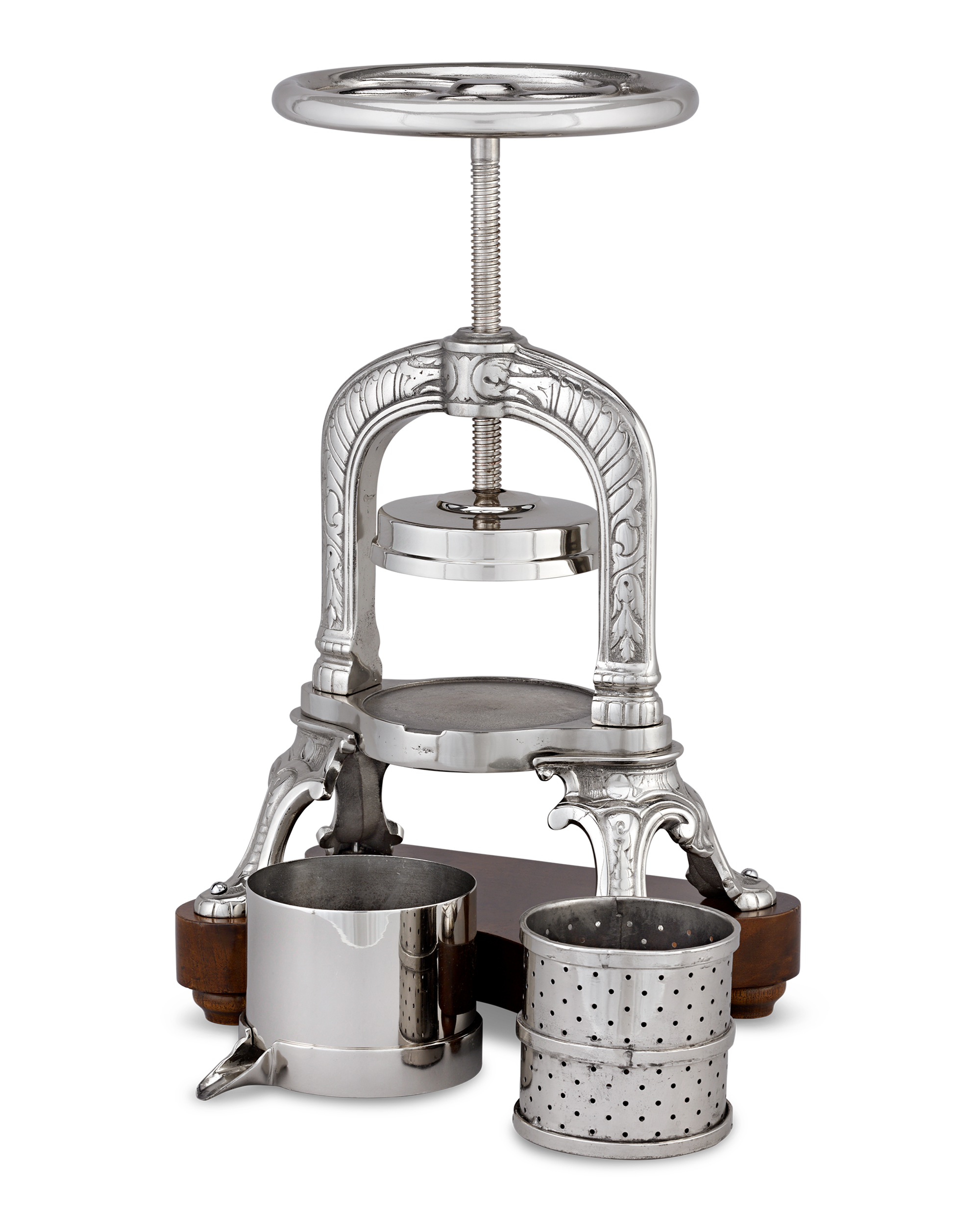 French Silverplate Duck Press | M.S. Rau