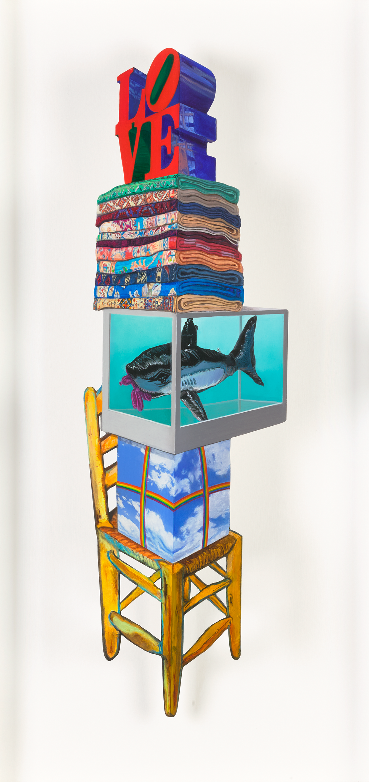 Lovely Stack by Patrick Hughes | M.S. Rau